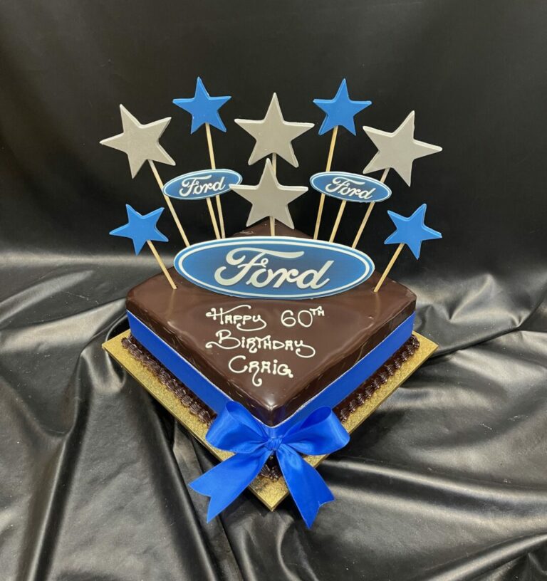 Car Logos and Chocolate Stars – Heidelberg Cakes