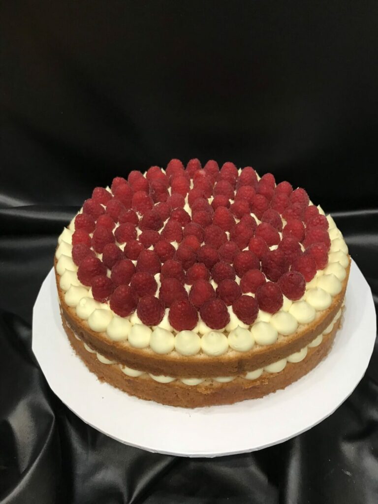 Raspberry Flan – Heidelberg Cakes