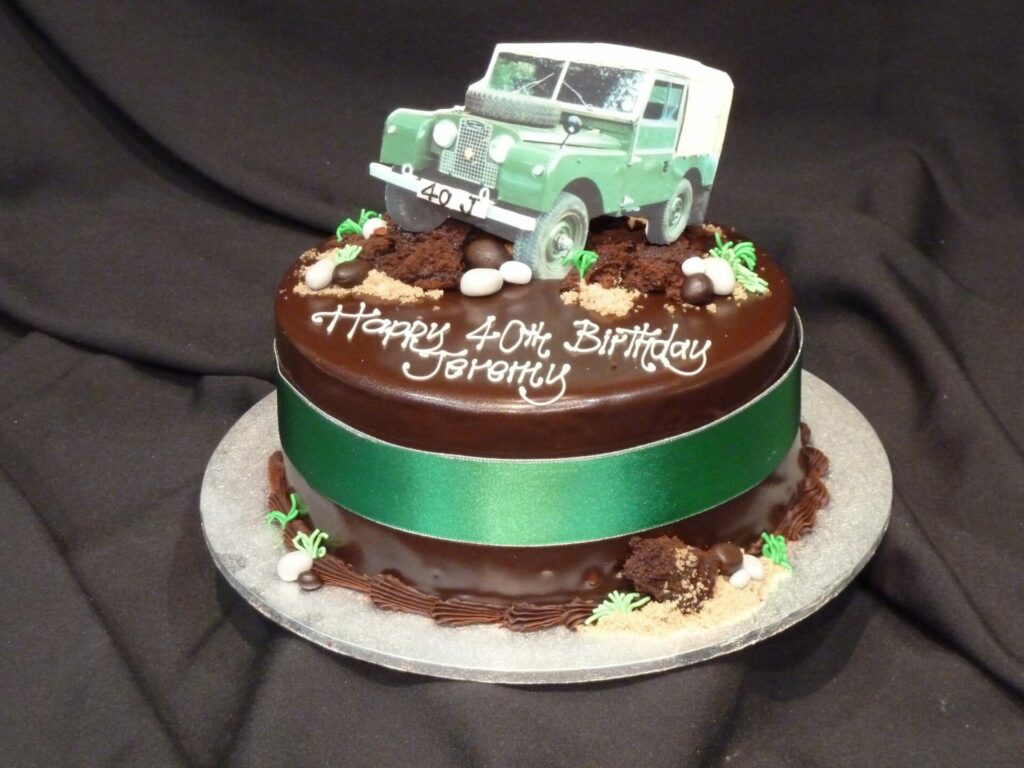 4WD Car Edible Image Standing Up – Heidelberg Cakes